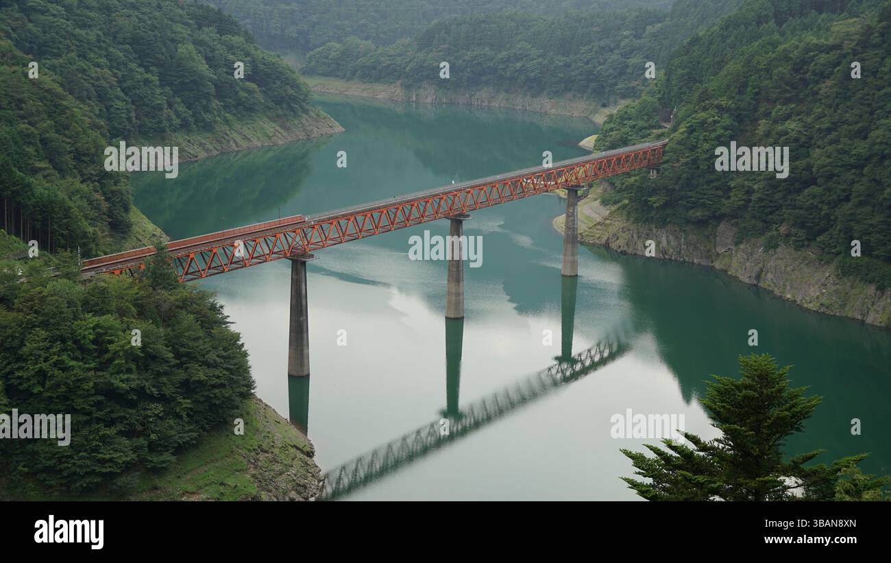 Bridging Nature – Scenic Views from Shizuoka, Japan Stock Photo - Alamy
