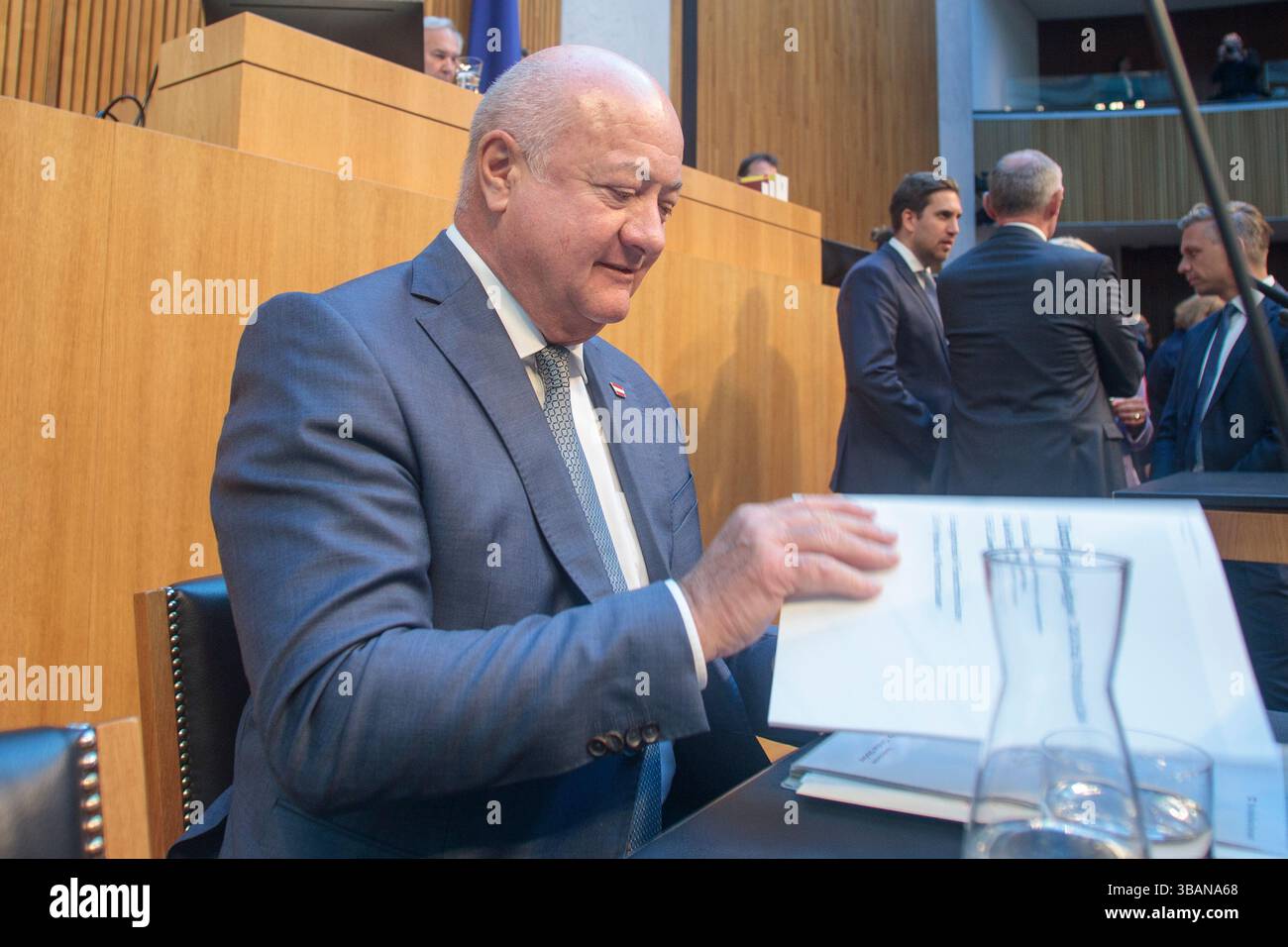 Vienna, Austria. 13th May, 2025. AUSTRIA; VIENNA; 20250513; Federal ...