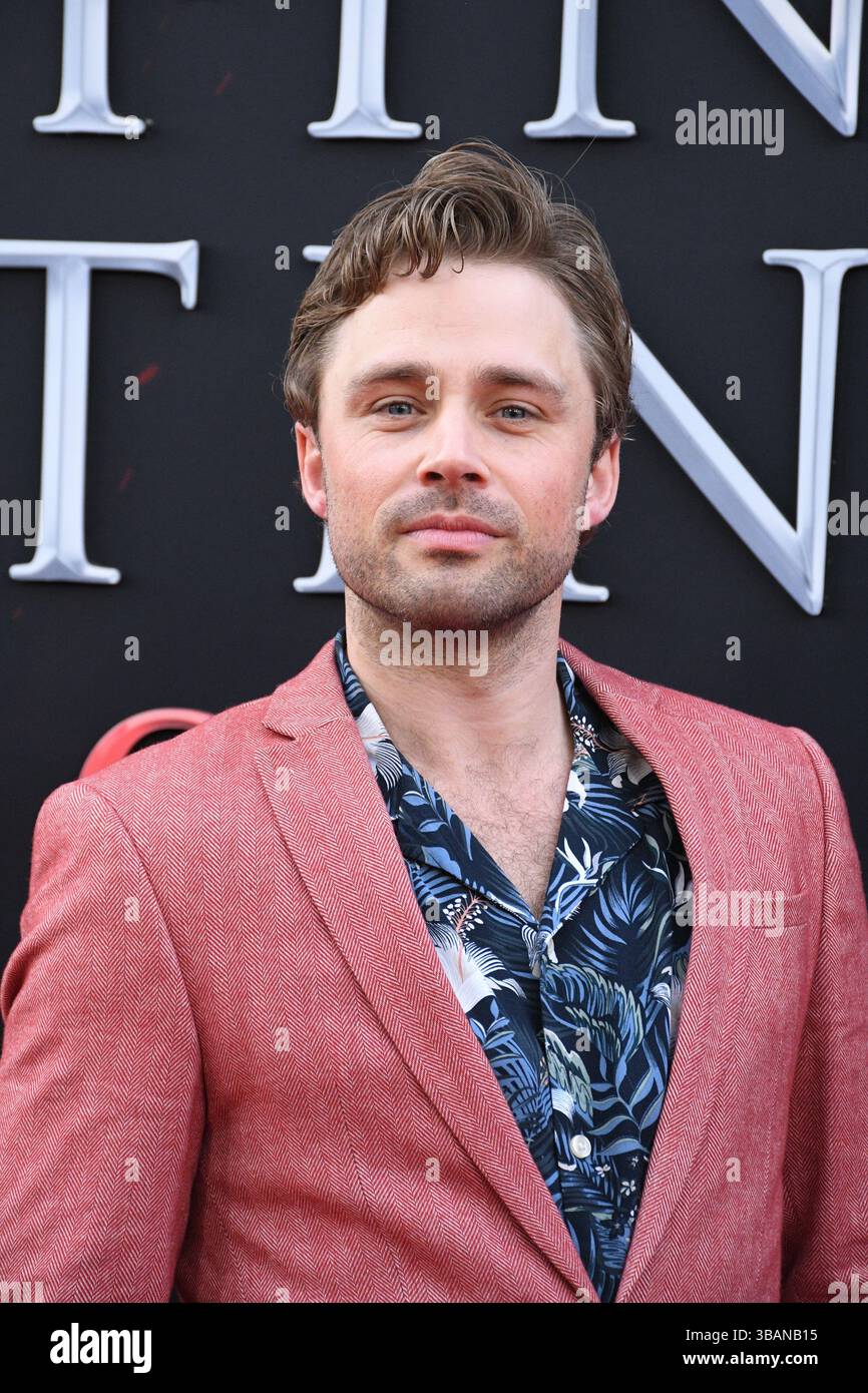 Los Angeles, California, USA 12th May 2025 Actor Max Lloyd-Jones ...