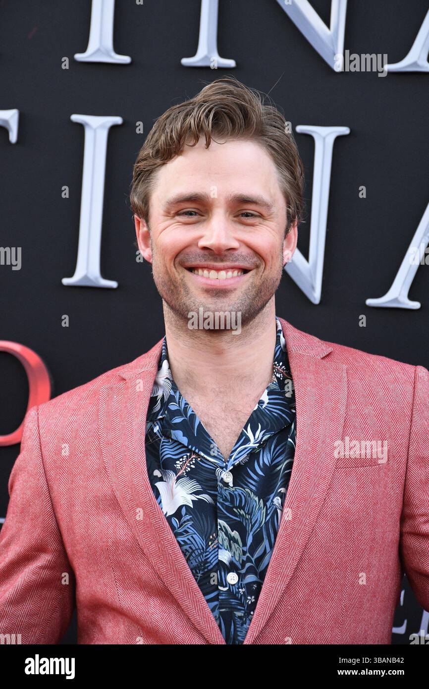Los Angeles, California, USA 12th May 2025 Actor Max Lloyd-Jones ...