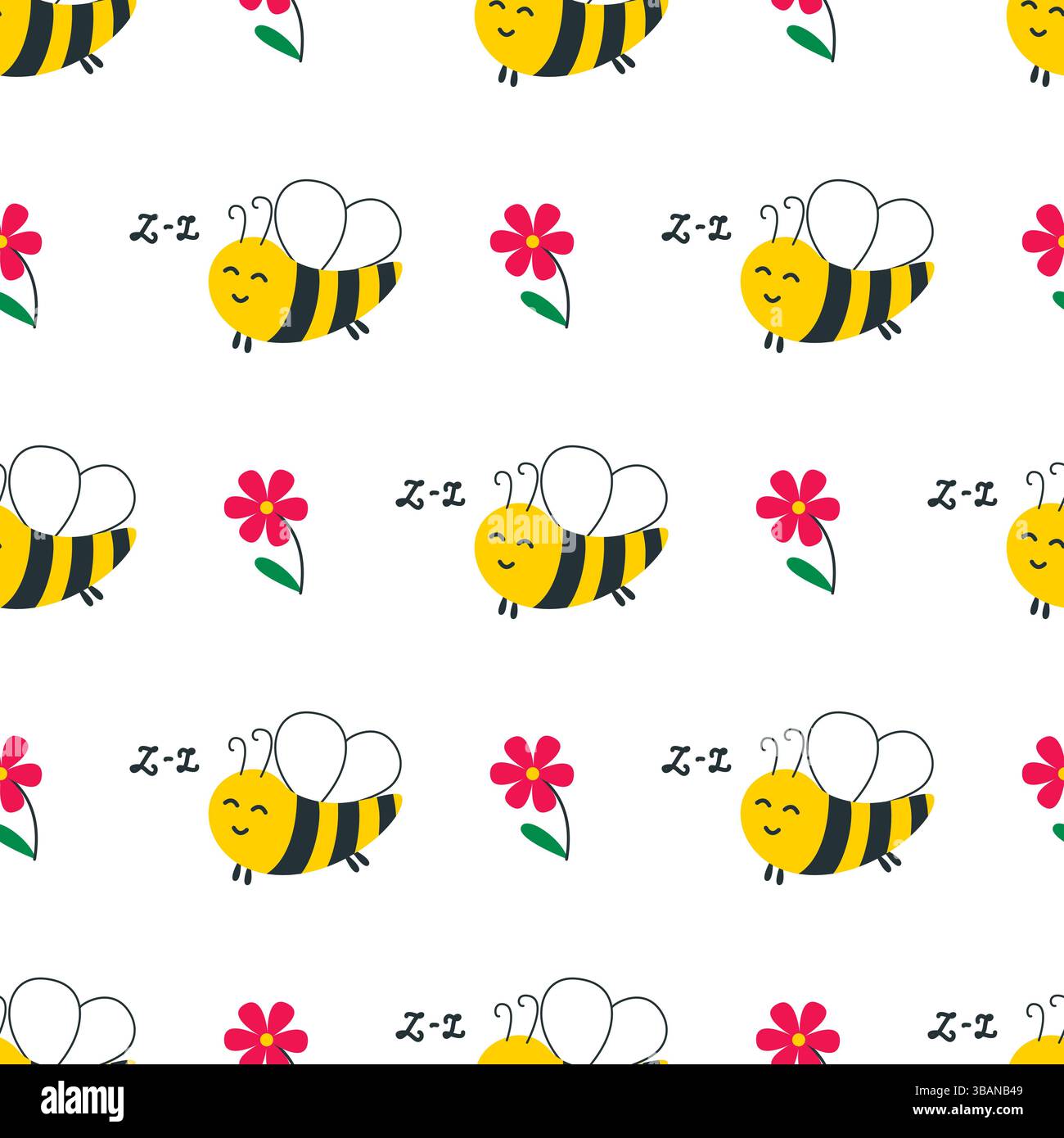 Bee paradise Stock Vector Images - Alamy