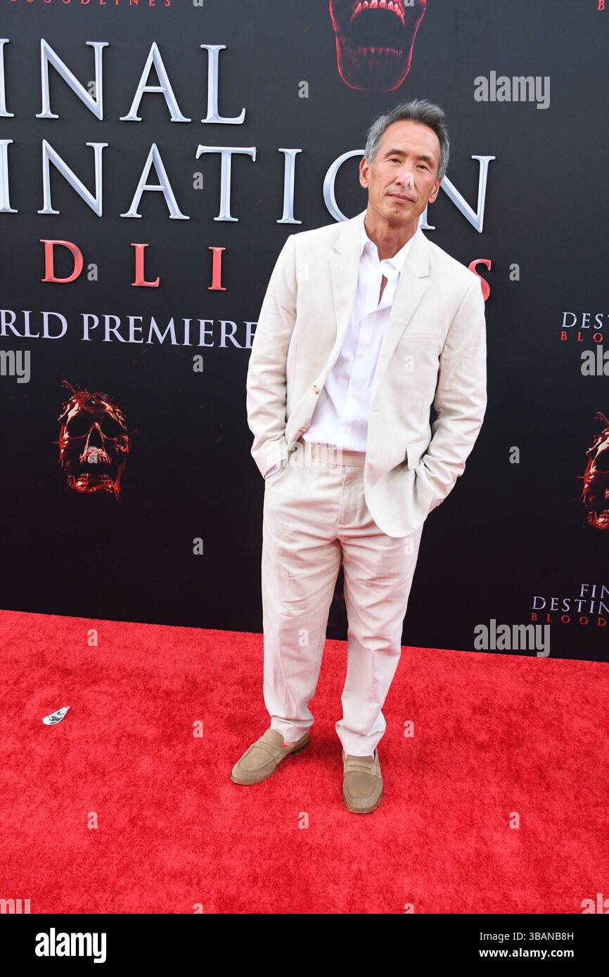 Los Angeles, California, USA 12th May 2025 Actor Tinpo Lee attends ...