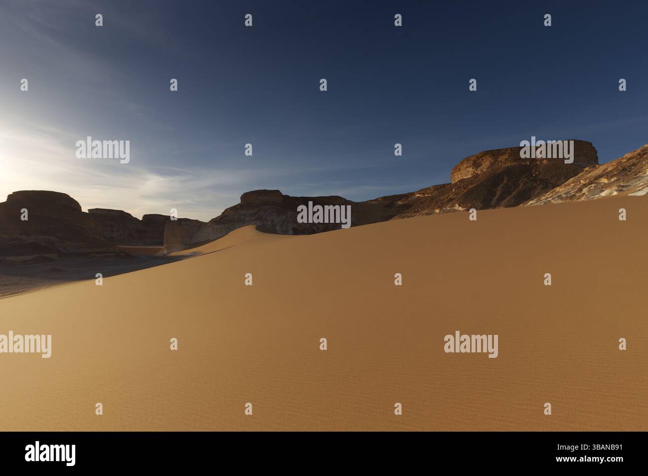 The beautiful landscapes of Agabat Valley, Egypt Stock Photo - Alamy