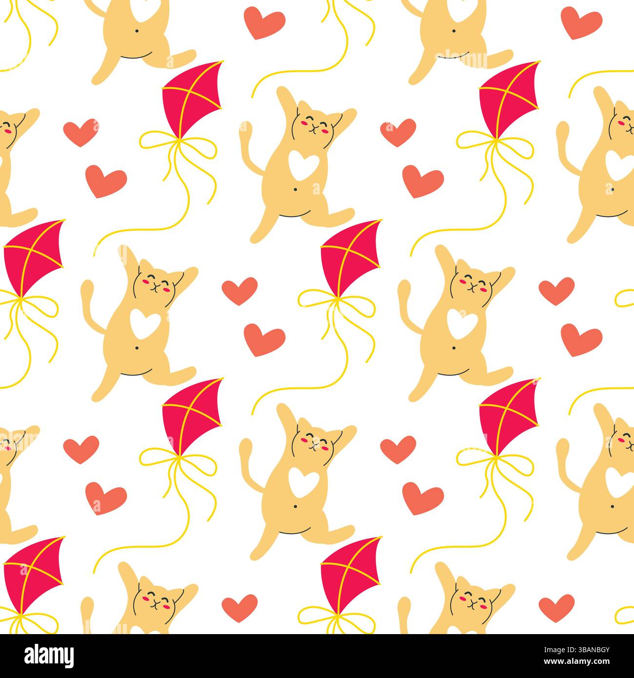 Cat tile Cut Out Stock Images & Pictures - Alamy