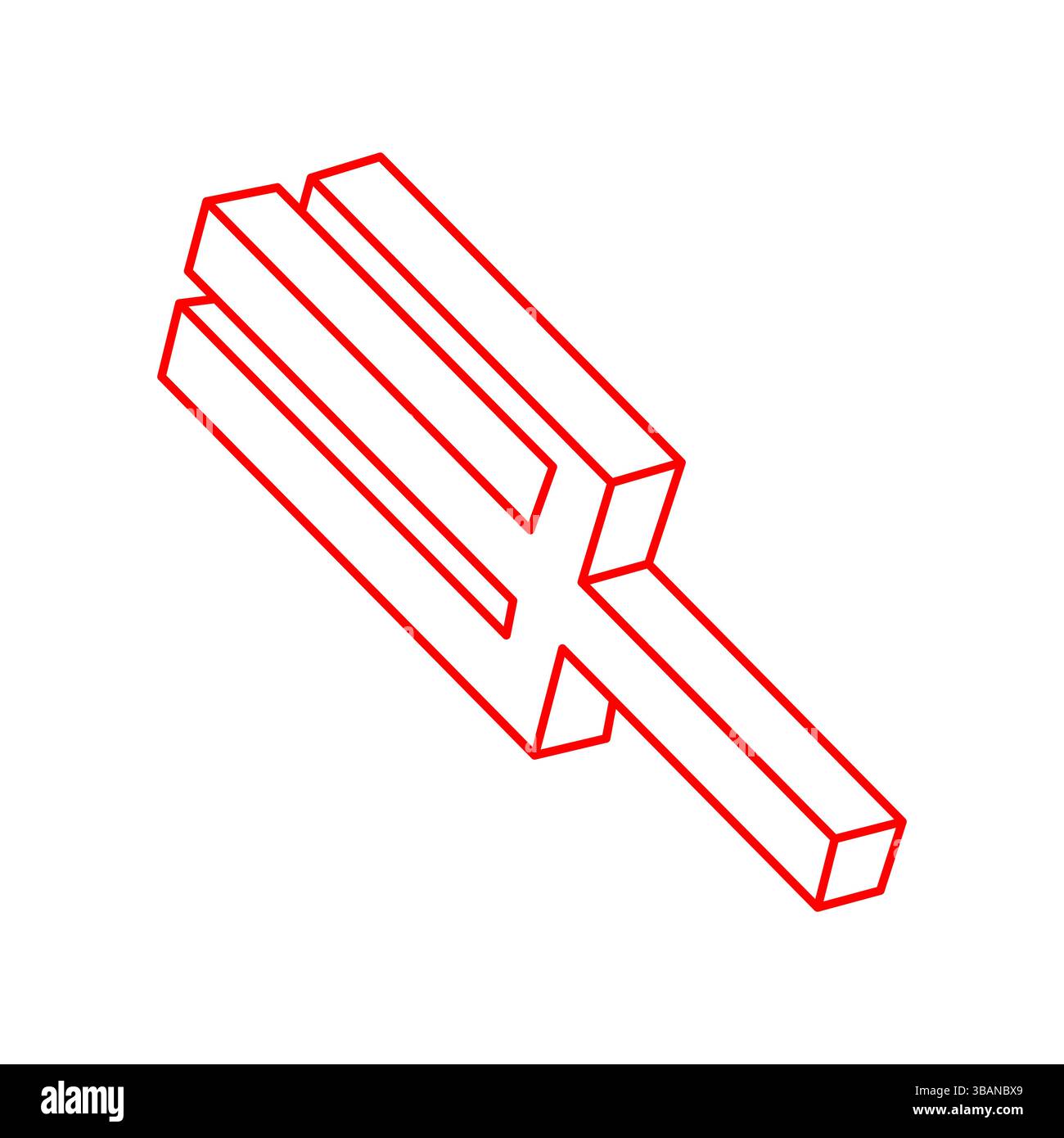 Impossible shapes logo design, optical illusion objects. Optical art ...