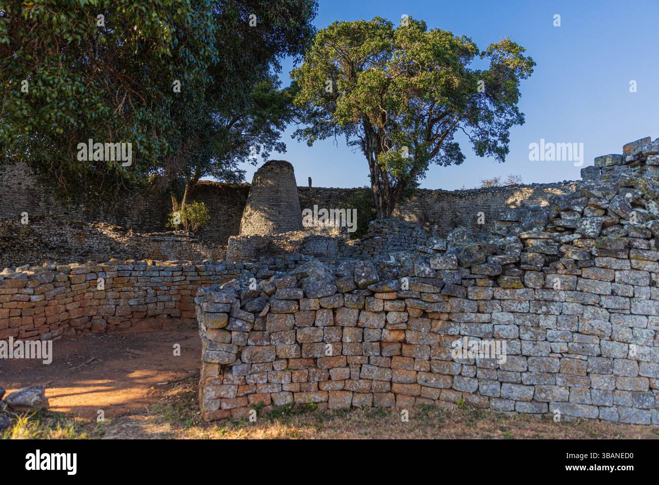 Ruins of Great Zimbabwe - Ancient City in Southern Africa Stock Photo ...
