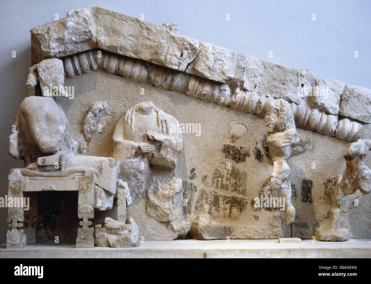 Apotheosis of Herakles. Depiction of Zeus welcoming Herakles to Mount ...