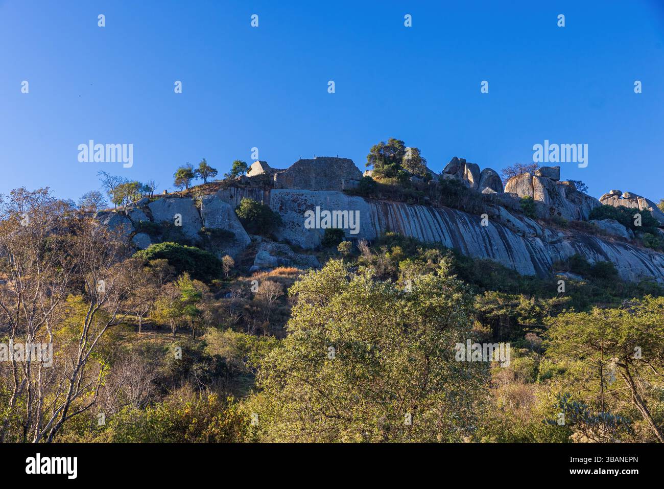 Granite Rock Formations - Matobo National Park, Zimbabwe Stock Photo ...