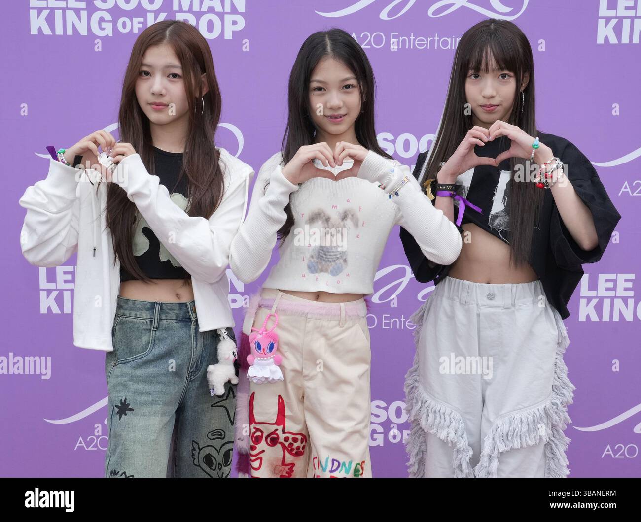 Los Angeles, USA. 12th May, 2025. (L-R) Maxitong, Baowei and Xili ...