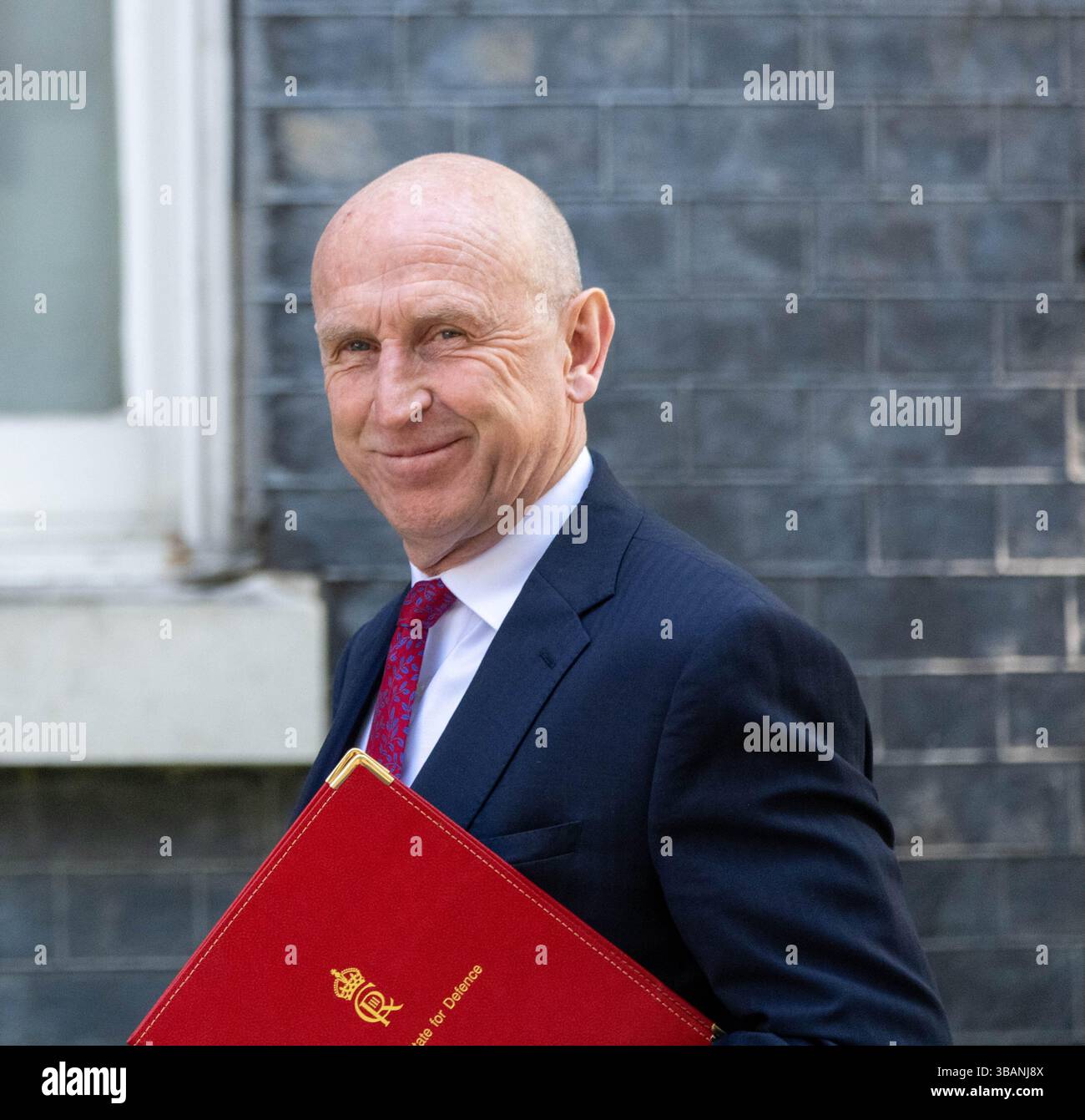 London, UK. 13th May, 2025. John Healey, Defense Secretary, arrives at ...