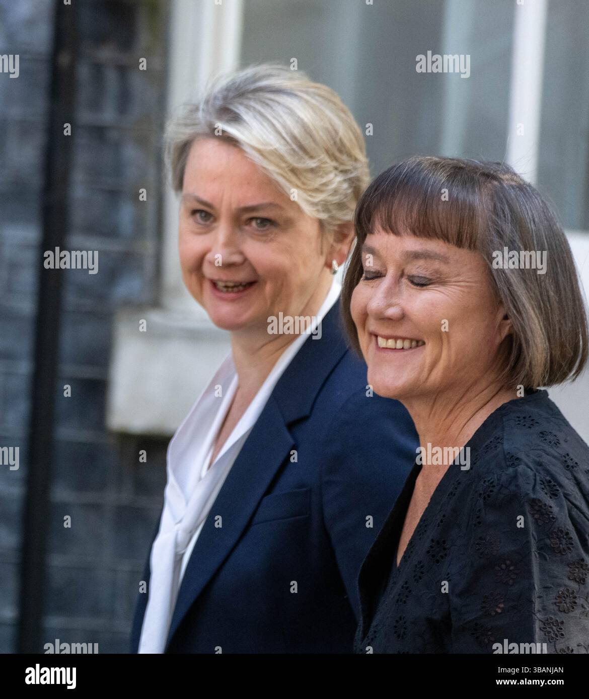 London, UK. 13th May, 2025. Yvette Cooper, Home Secretary, and Jo ...