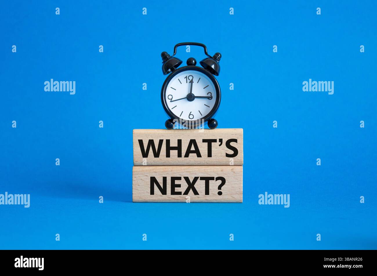 What is next symbol. Concept words What is next on wooden blocks ...