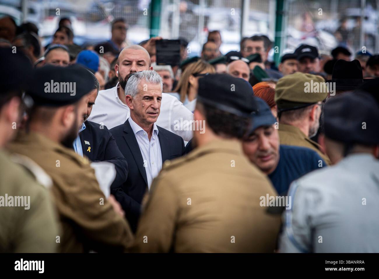 Holon, Israel. 12th May, 2025. Israeli Head of Mossad David Barnea ...