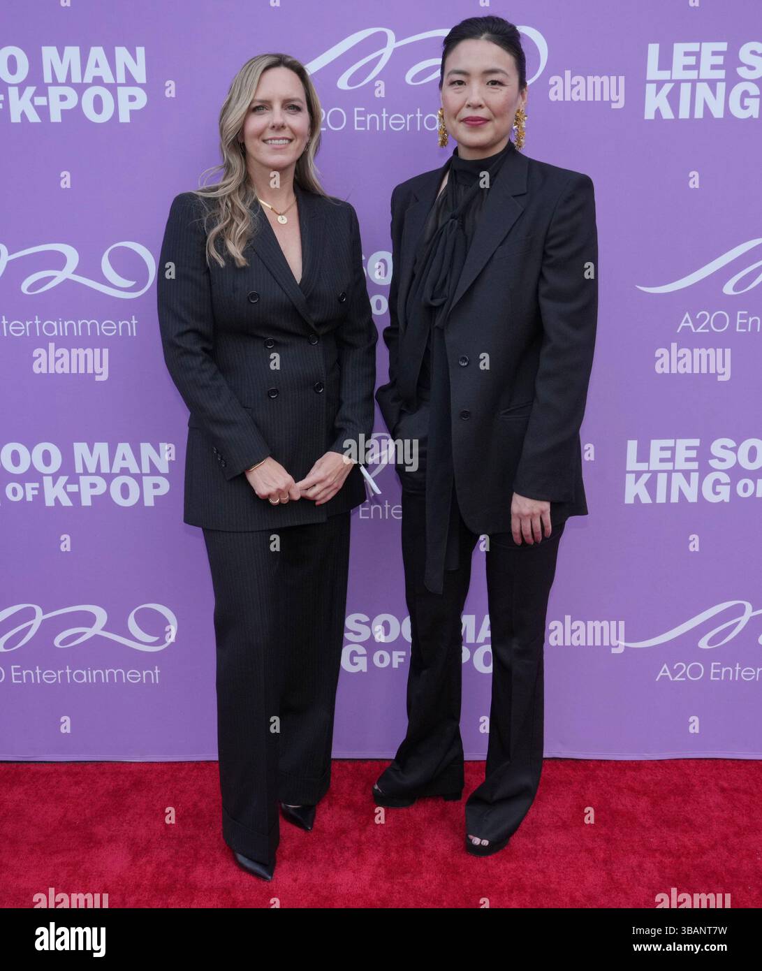 (L-R) Jenny Turner and Ting Poo at the Prime Video's LEE SOO MAN: THE ...