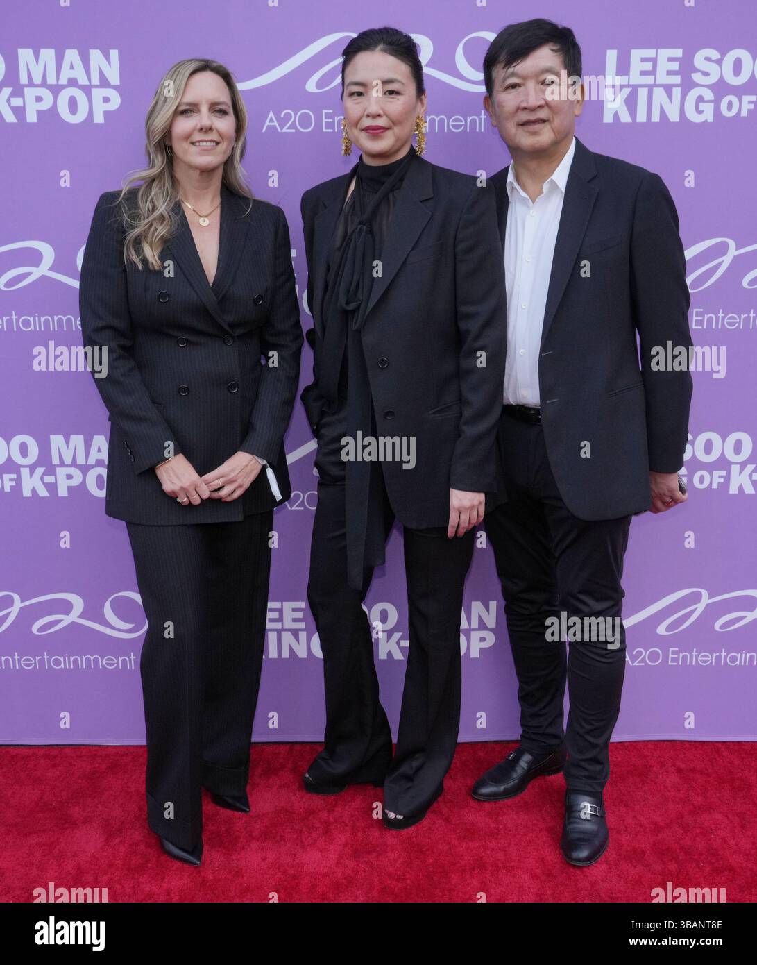 Los Angeles, USA. 12th May, 2025. (L-R) Jenny Turner, Ting Poo and ...