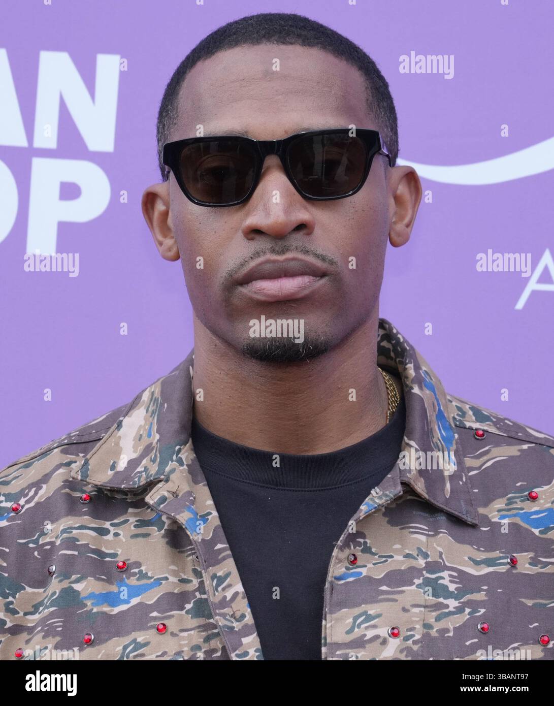 Los Angeles, USA. 12th May, 2025. Ray Romulus of The Stereotypes ...