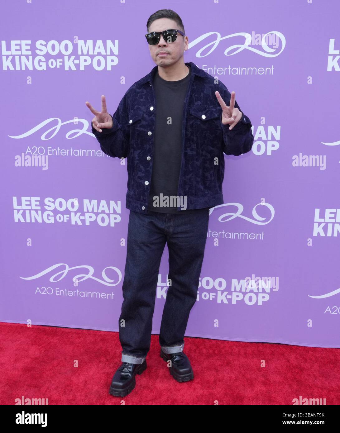 Los Angeles, USA. 12th May, 2025. Jonathan Yip of The Stereotypes ...