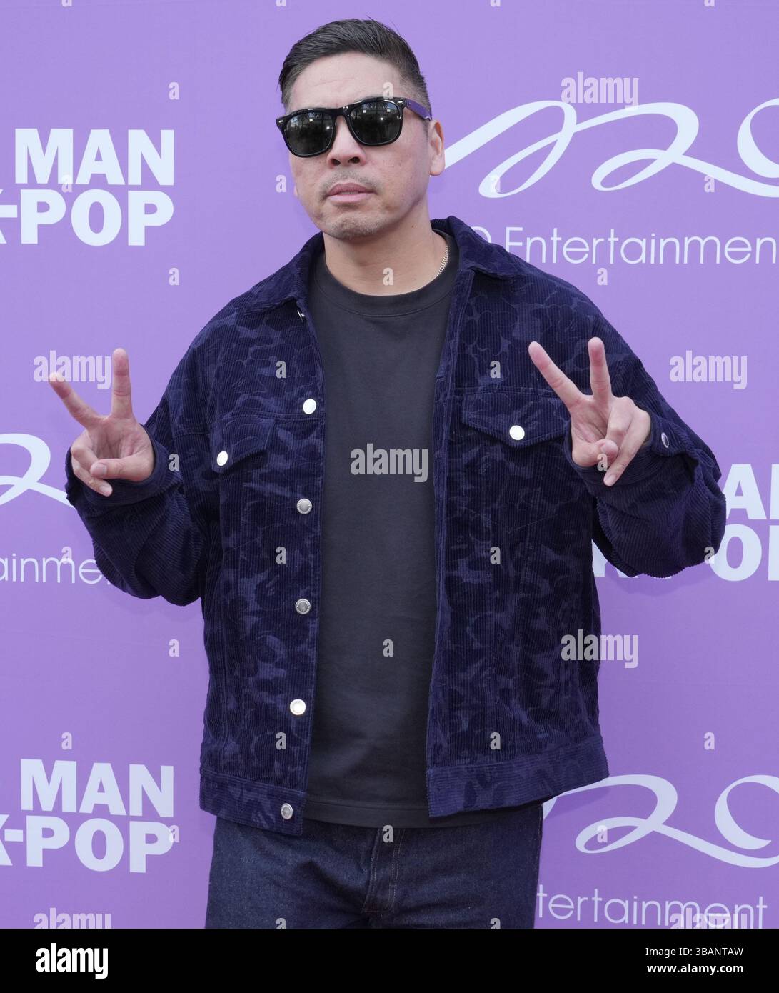 Los Angeles, USA. 12th May, 2025. Jonathan Yip of The Stereotypes arrives at the Prime Video's ...