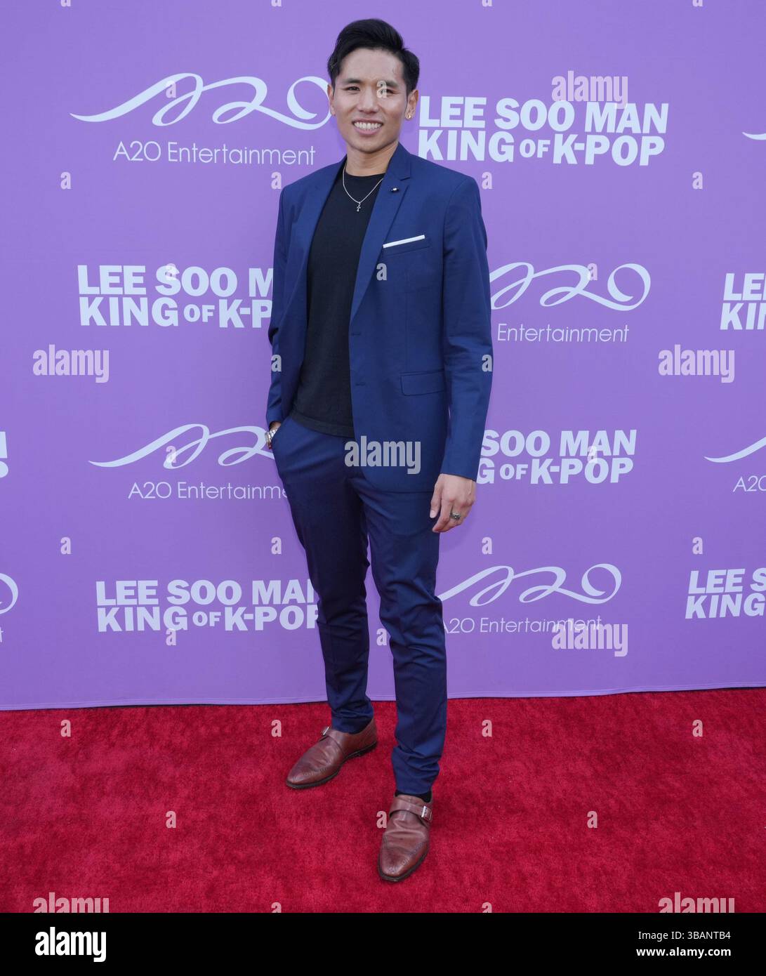 Stephan Pang arrives at the Prime Video's LEE SOO MAN: THE KING OF K ...