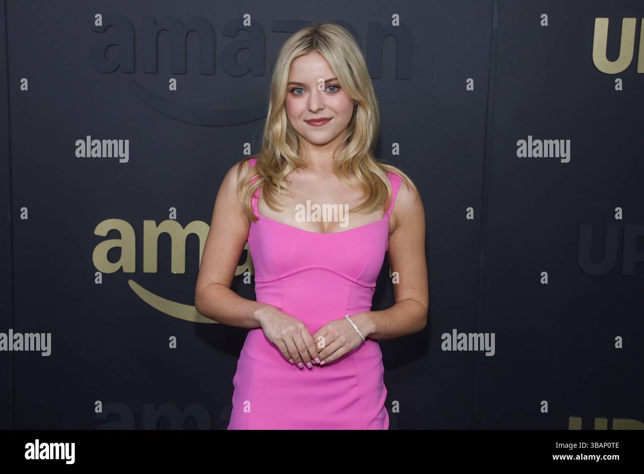 Actor Lexi Minetree attends the Amazon Upfront at the Beacon Theatre on ...