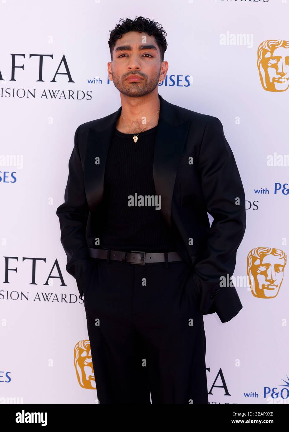 London, UK. 11th May, 2025. Mawaan Rizwan attending the BAFTA Television Awards 2025 at the ...