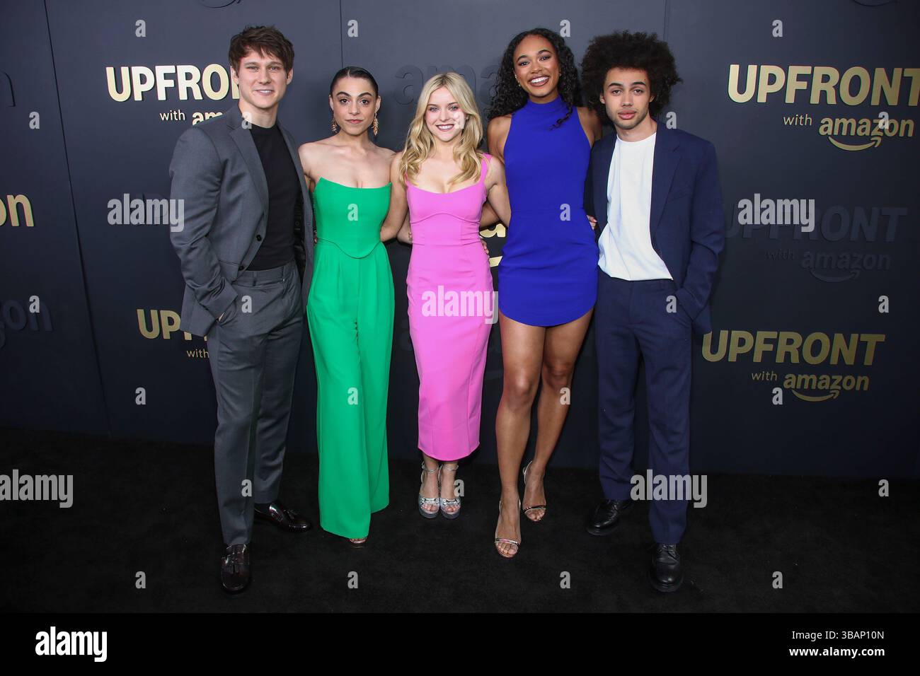 Actors Jacob Moskovitz, from left, Gabrielle Policano, Lexi Minetree ...