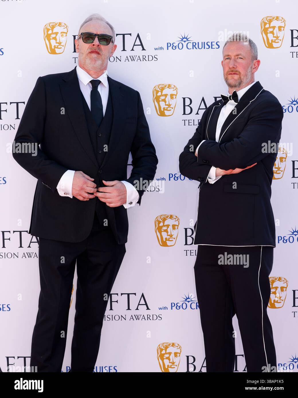 London, UK. 11th May, 2025. Greg Davies and Alex Horne attending the ...