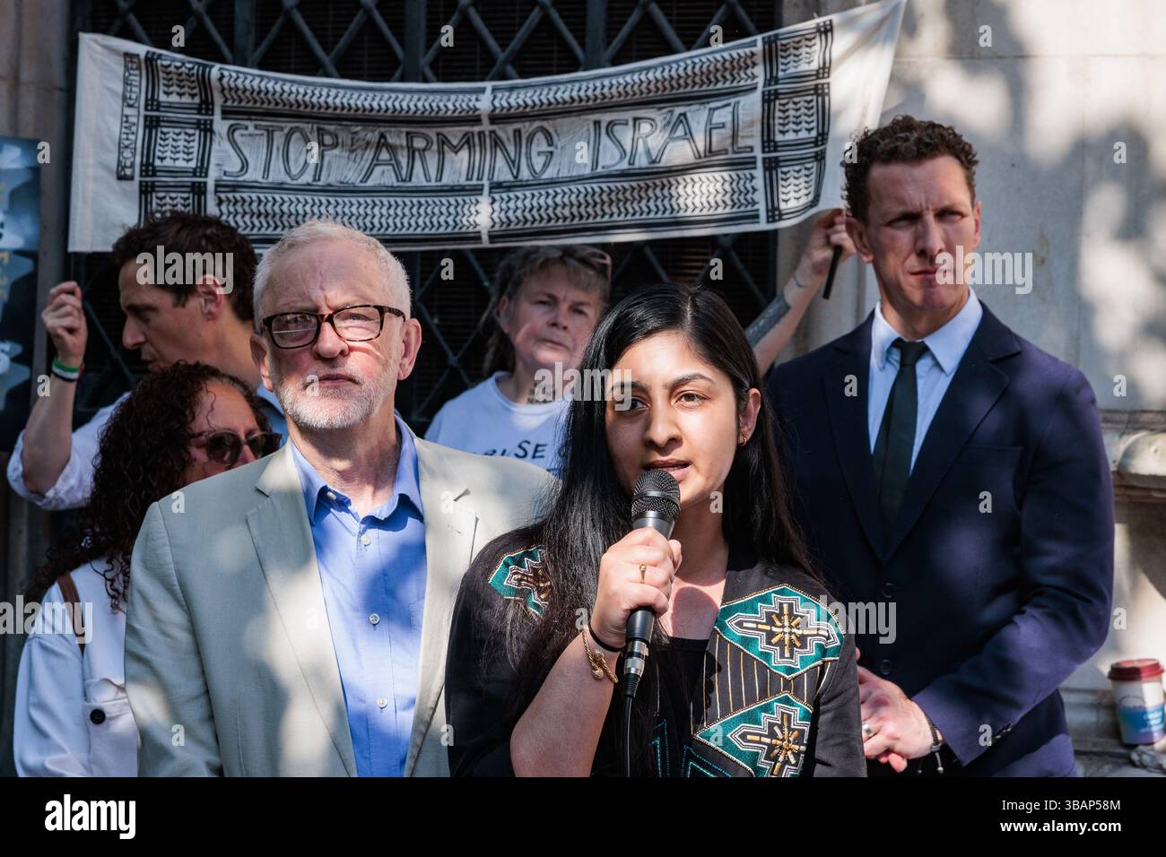 London, UK. 13th May, 2025. Zarah Sultana, MP for Coventry South ...