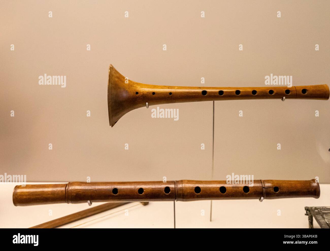 clarinet and flute from Tagalog culture, Luzon Island, wood, 19th ...