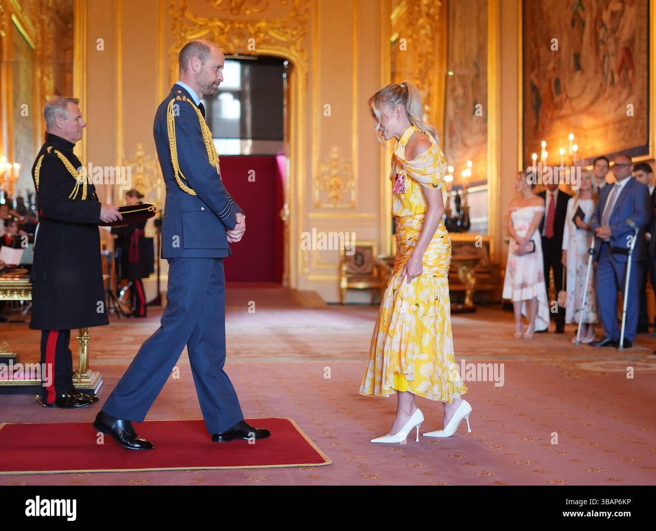 Keely Hodgkinson, from Salford, is made a Member of the Order of the ...