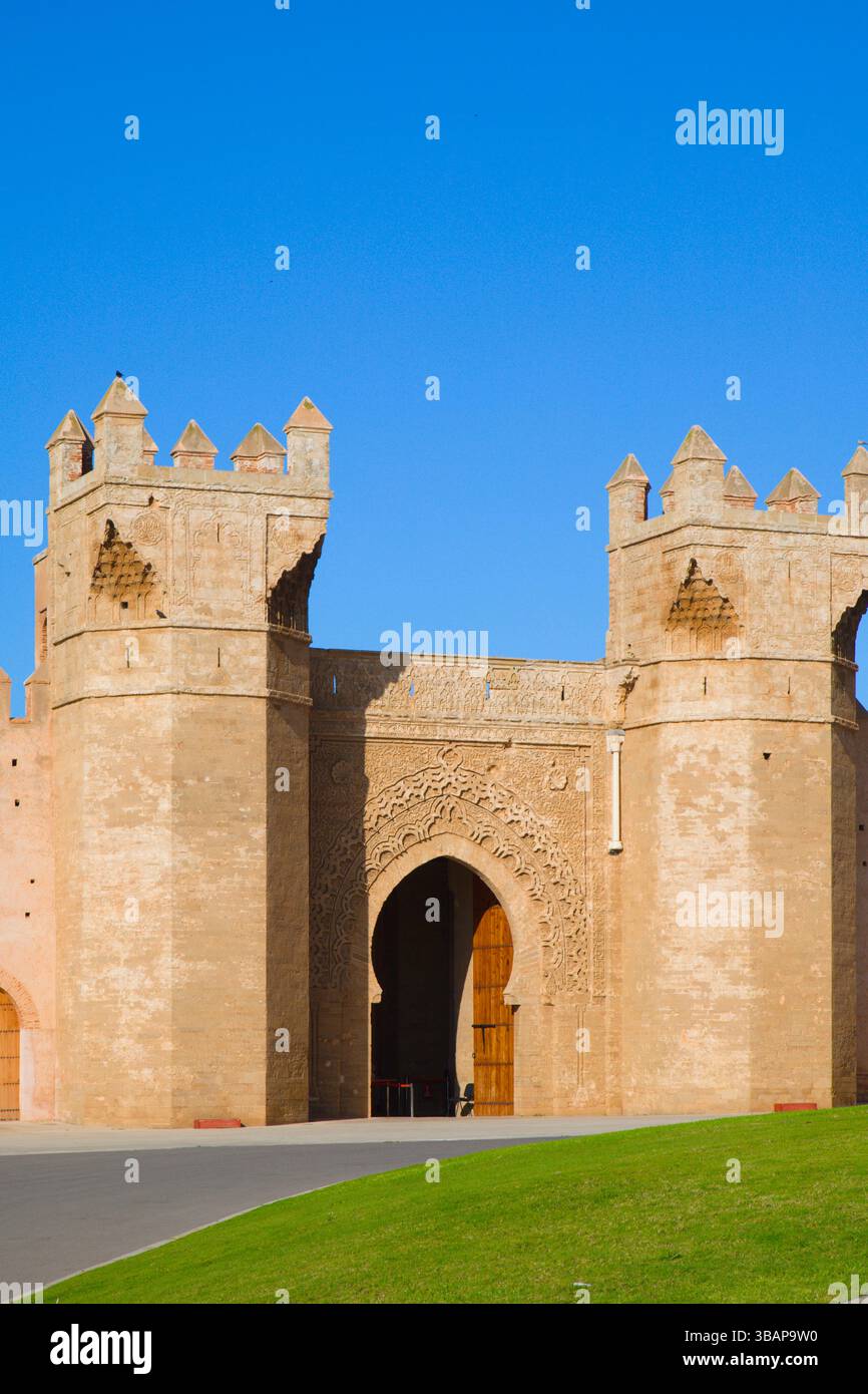 Morocco, Rabat, Chellah, gate Stock Photo - Alamy