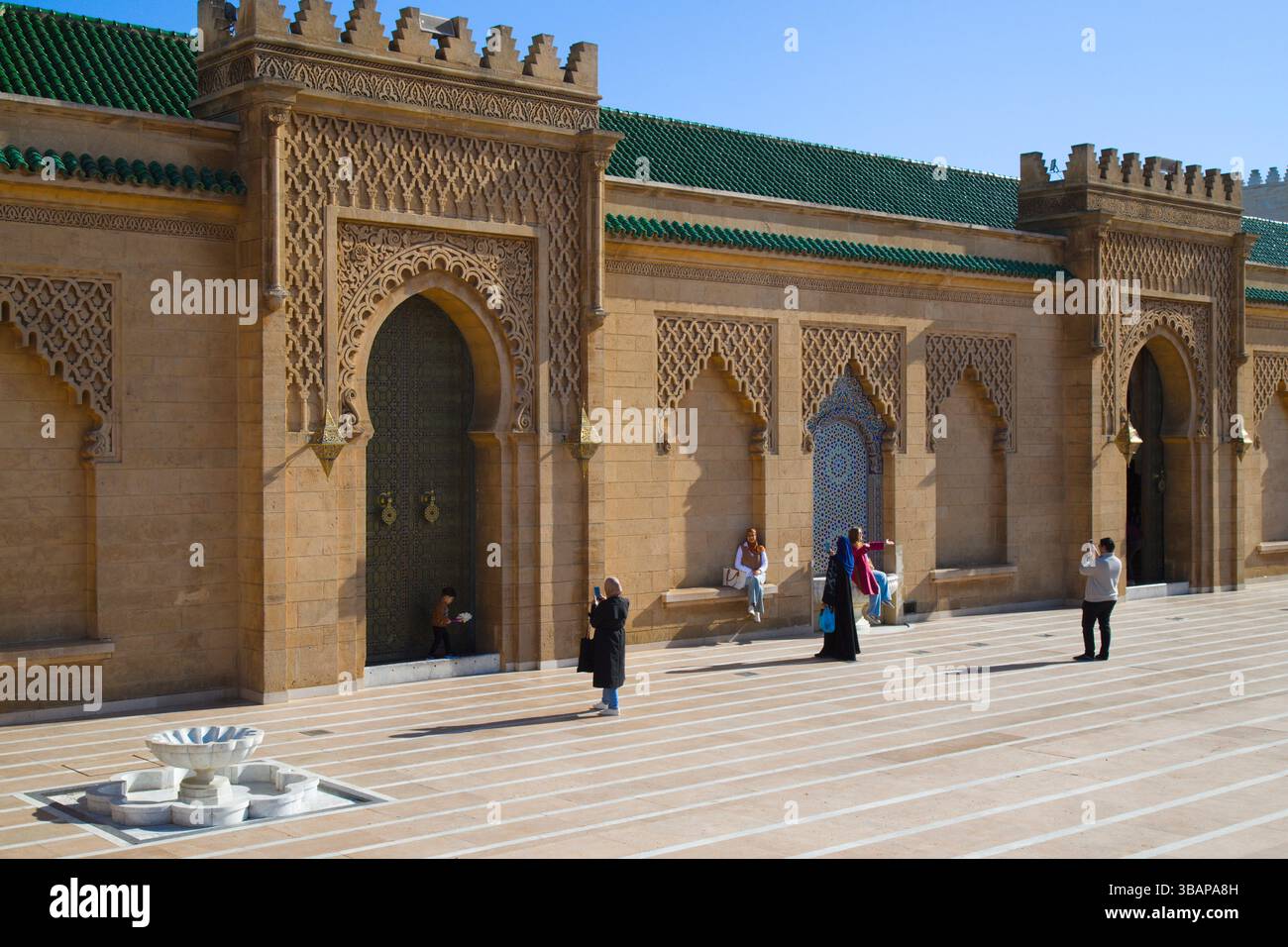 Morocco, Rabat, Hassan Mosque Stock Photo - Alamy