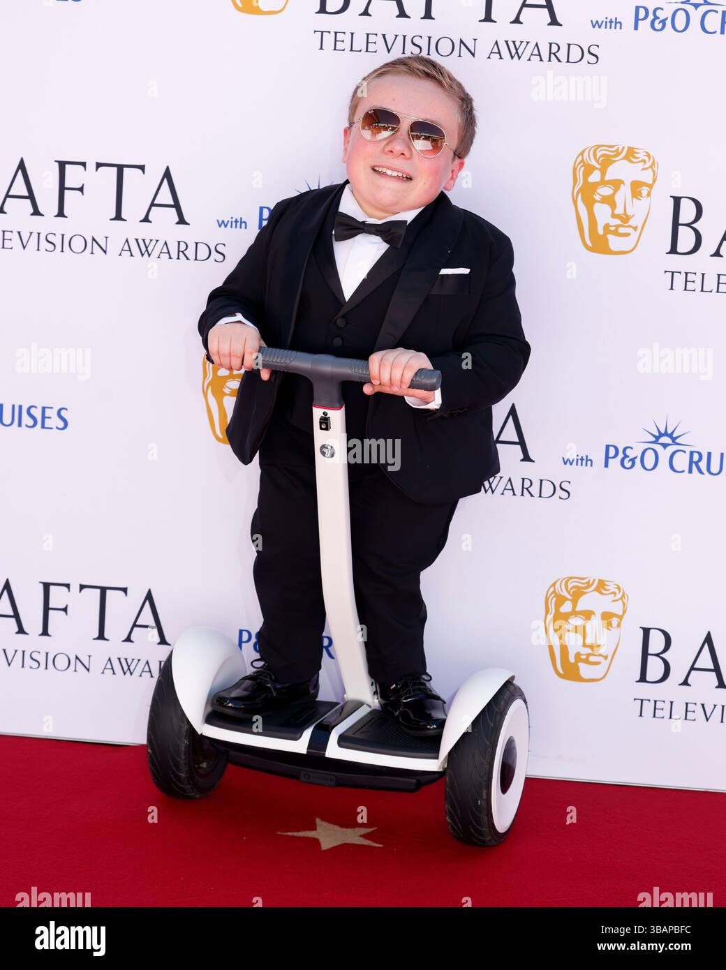 London, UK. 11th May, 2025. Lenny Rush attending the BAFTA Television ...