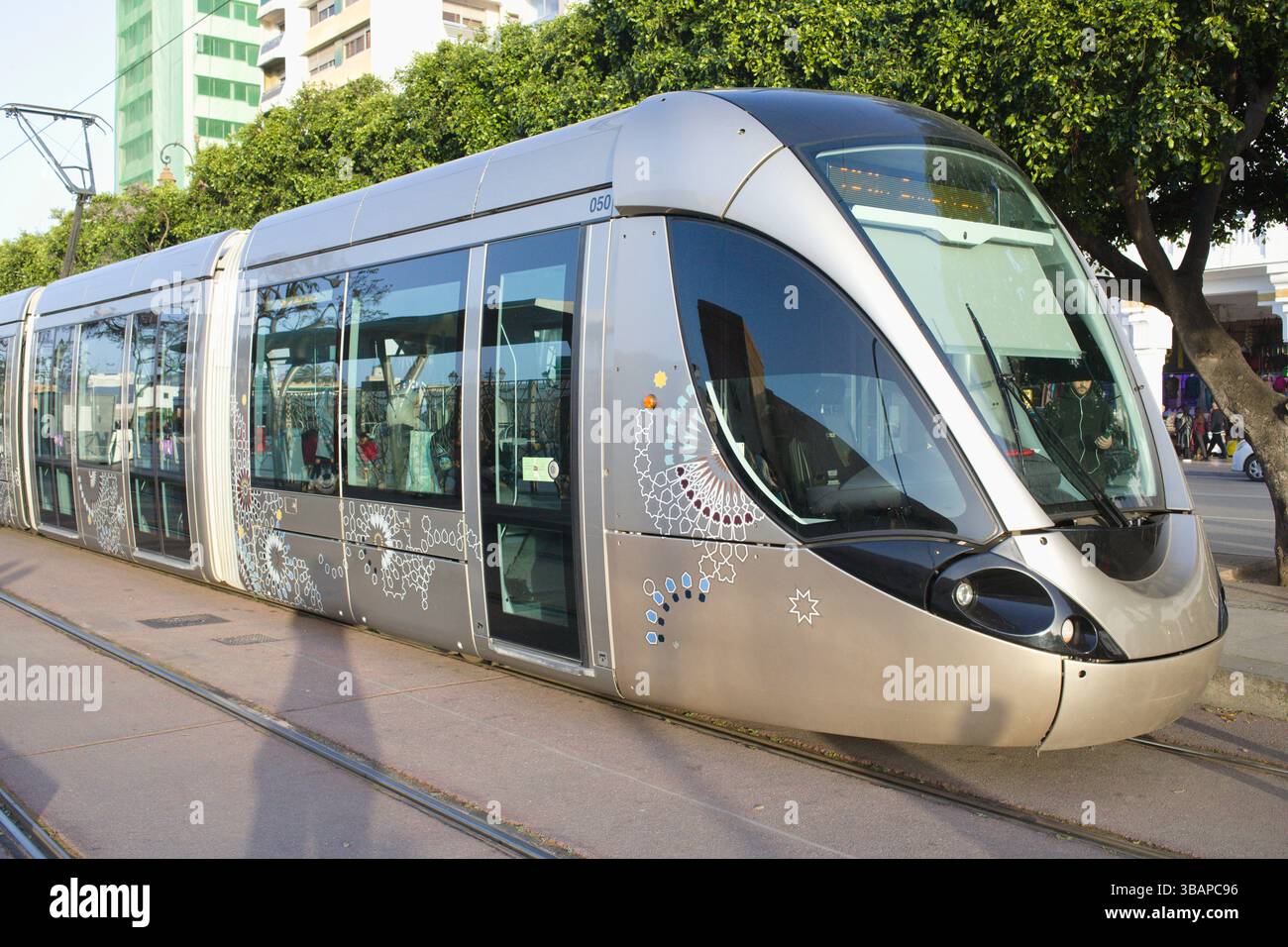 Morocco, Rabat, tramway, public transportation Stock Photo - Alamy