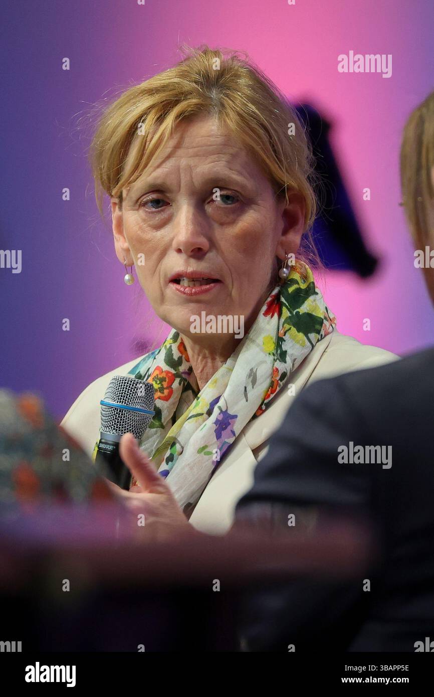 Leipzig, Germany. 13th May, 2025. Karin Prien (CDU), Federal Minister ...