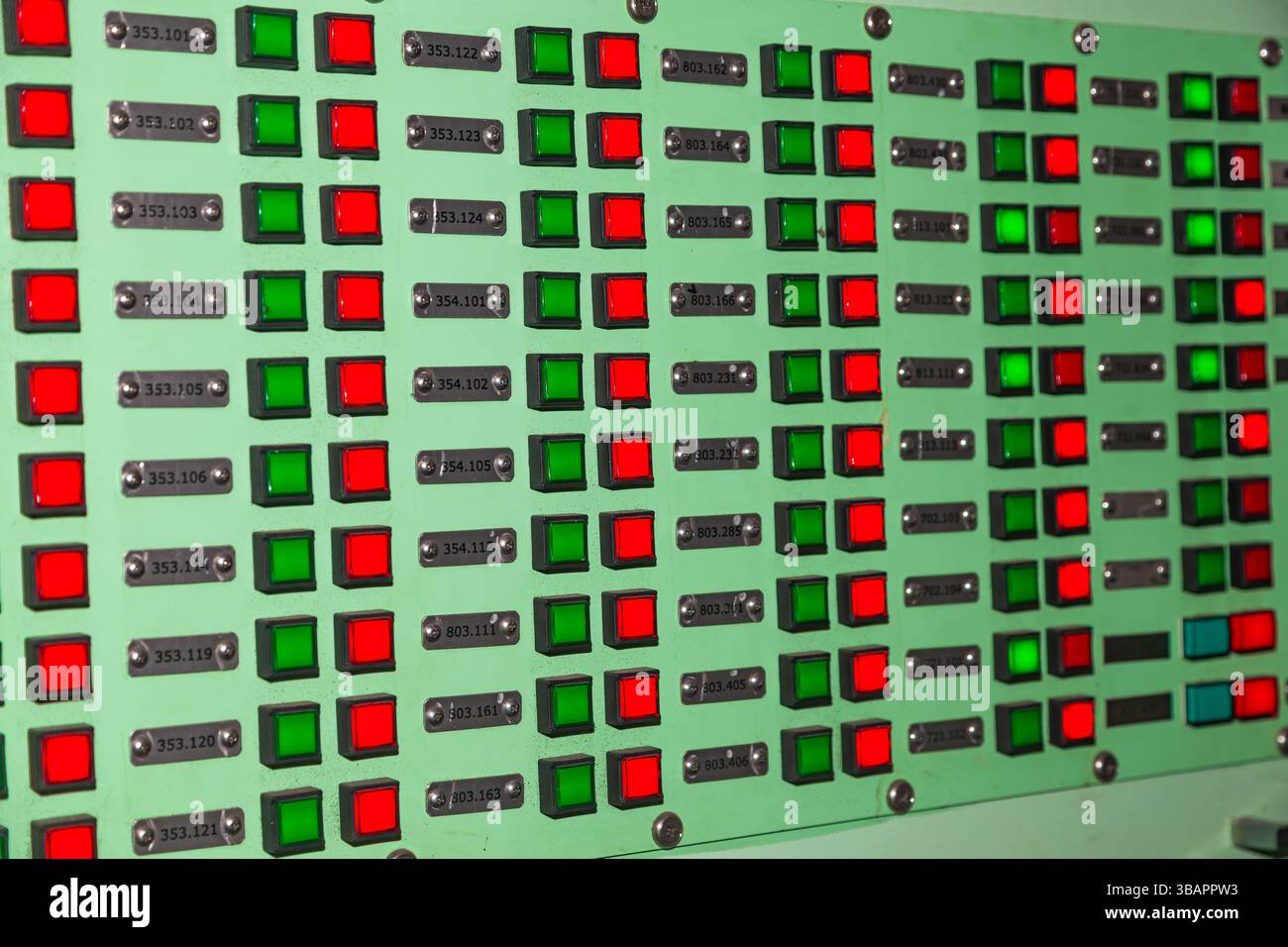 Electric control box. Marine generator control panel Stock Photo - Alamy