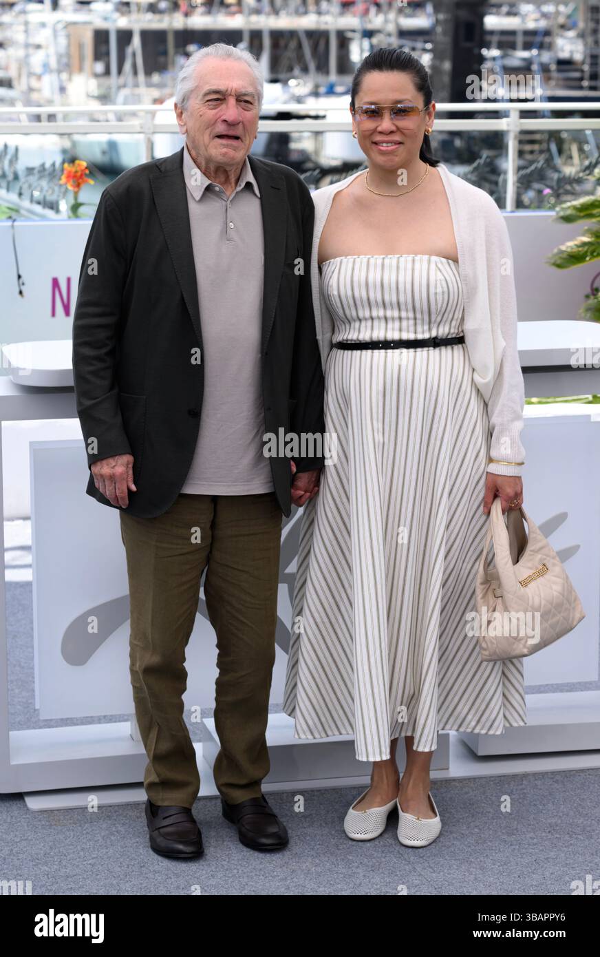 London, UK. May 13th, 2025. Robert De Niro and Tiffany Chen attending ...