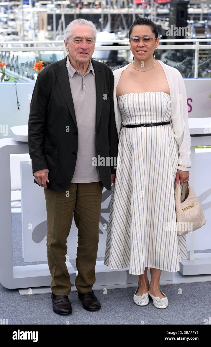 London, UK. May 13th, 2025. Robert De Niro and Tiffany Chen attending ...