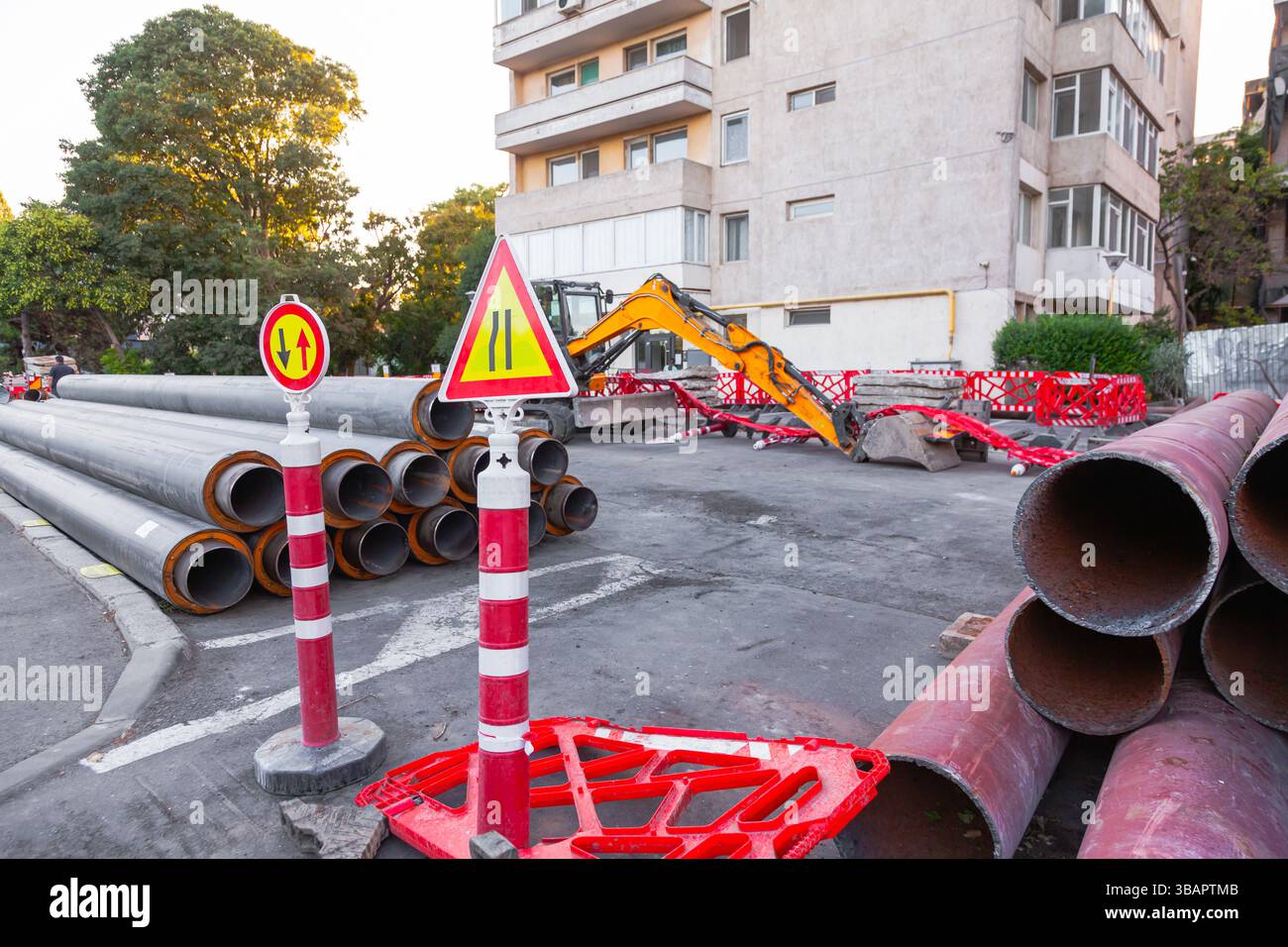 Repair of the city water supply system. Replacement of steel pipes with ...