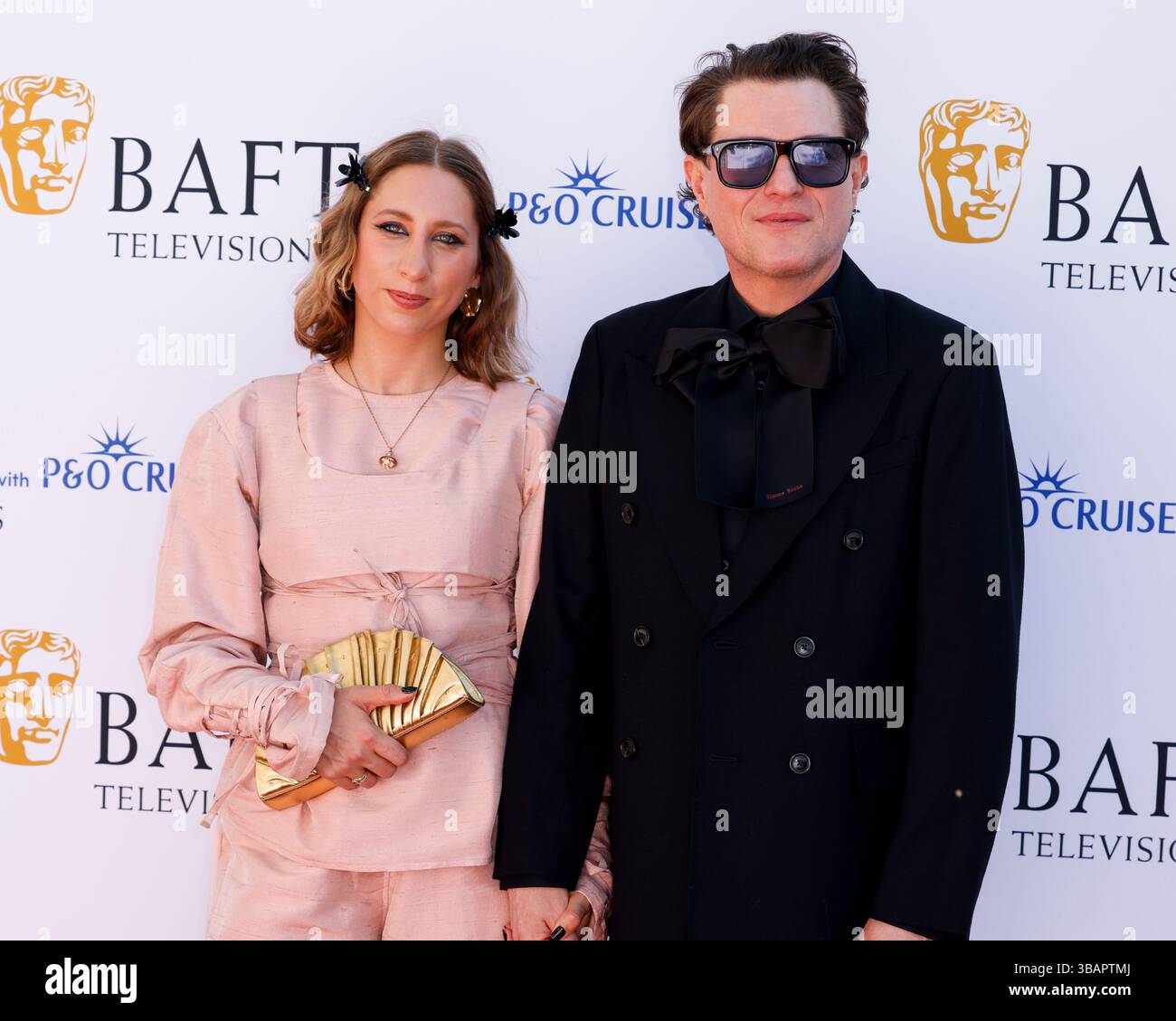 London, UK. 11th May, 2025. Celina Bassili and Mathew Horne attend the ...