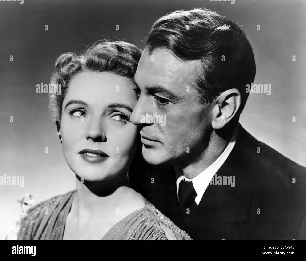 Gary Cooper and Jane Wyatt in a publicity still from Task Force (1949 ...