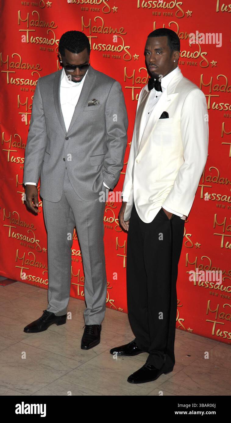 Sean "Diddy" Combs unveils his wax figure at Madame Tussauds in New ...