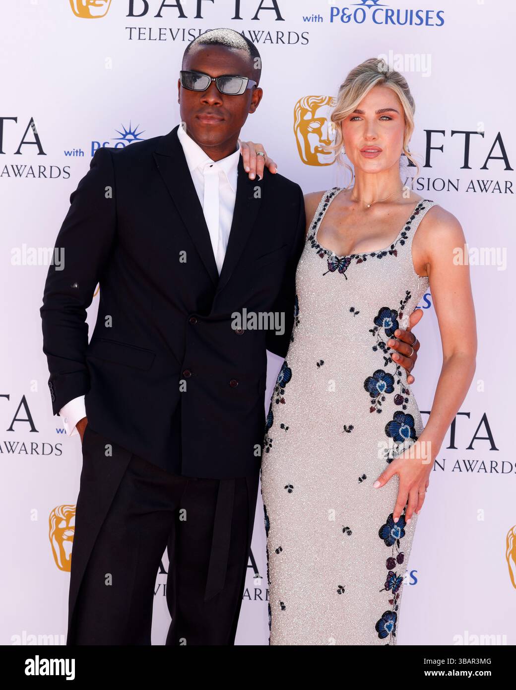 London, UK. 11th May, 2025. Luke Trottman and Chelsea Menna attending ...