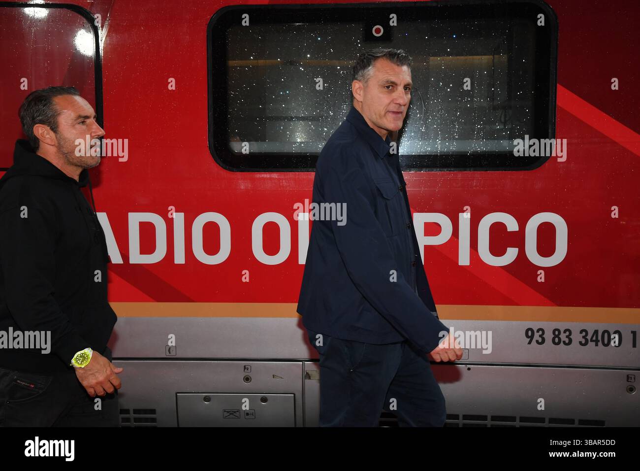 Rome, Termini Station Platform 1 Arrival of the Italian Frecciarossa ...