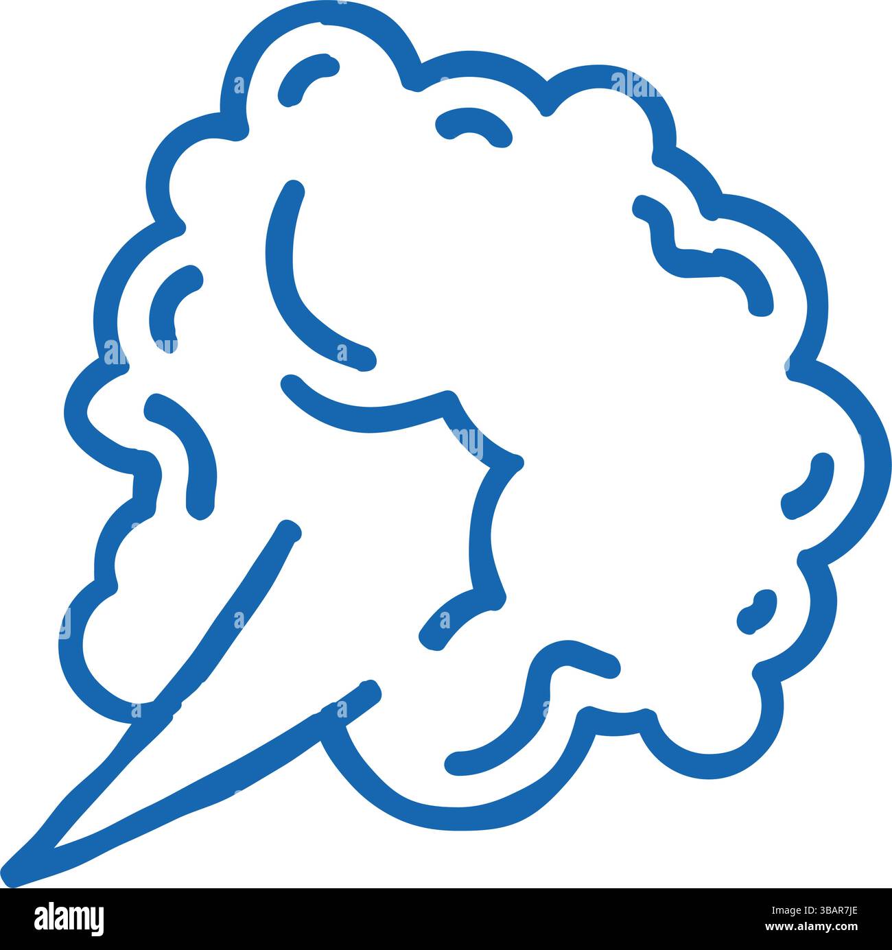 puff smell icon doodle illustration Stock Vector Image & Art - Alamy