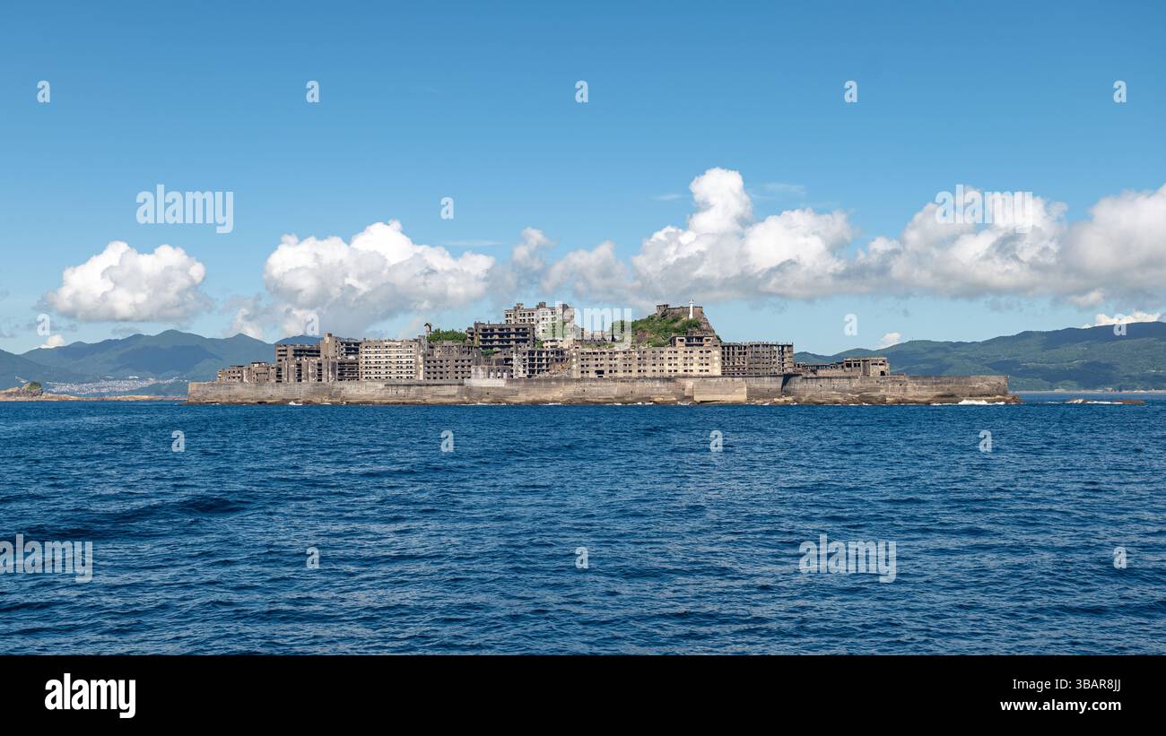 Nagasaki, Japan - 07.21.2024: Battleship, Gunkan, Hashima Island Stock ...