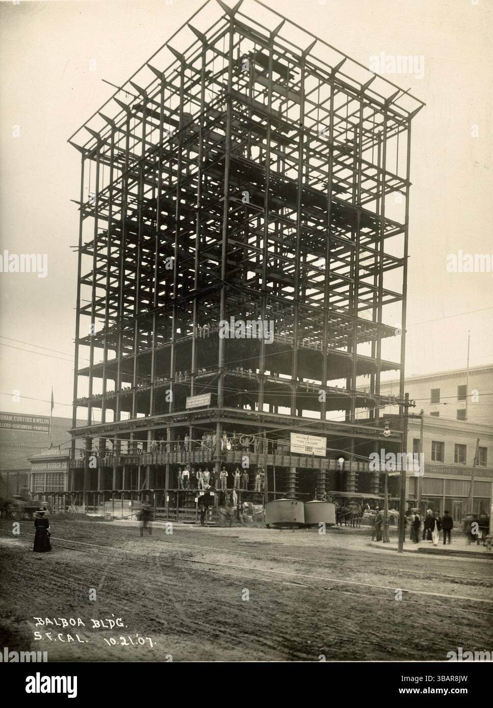 1800's skyscraper construction hi-res stock photography and images - Alamy
