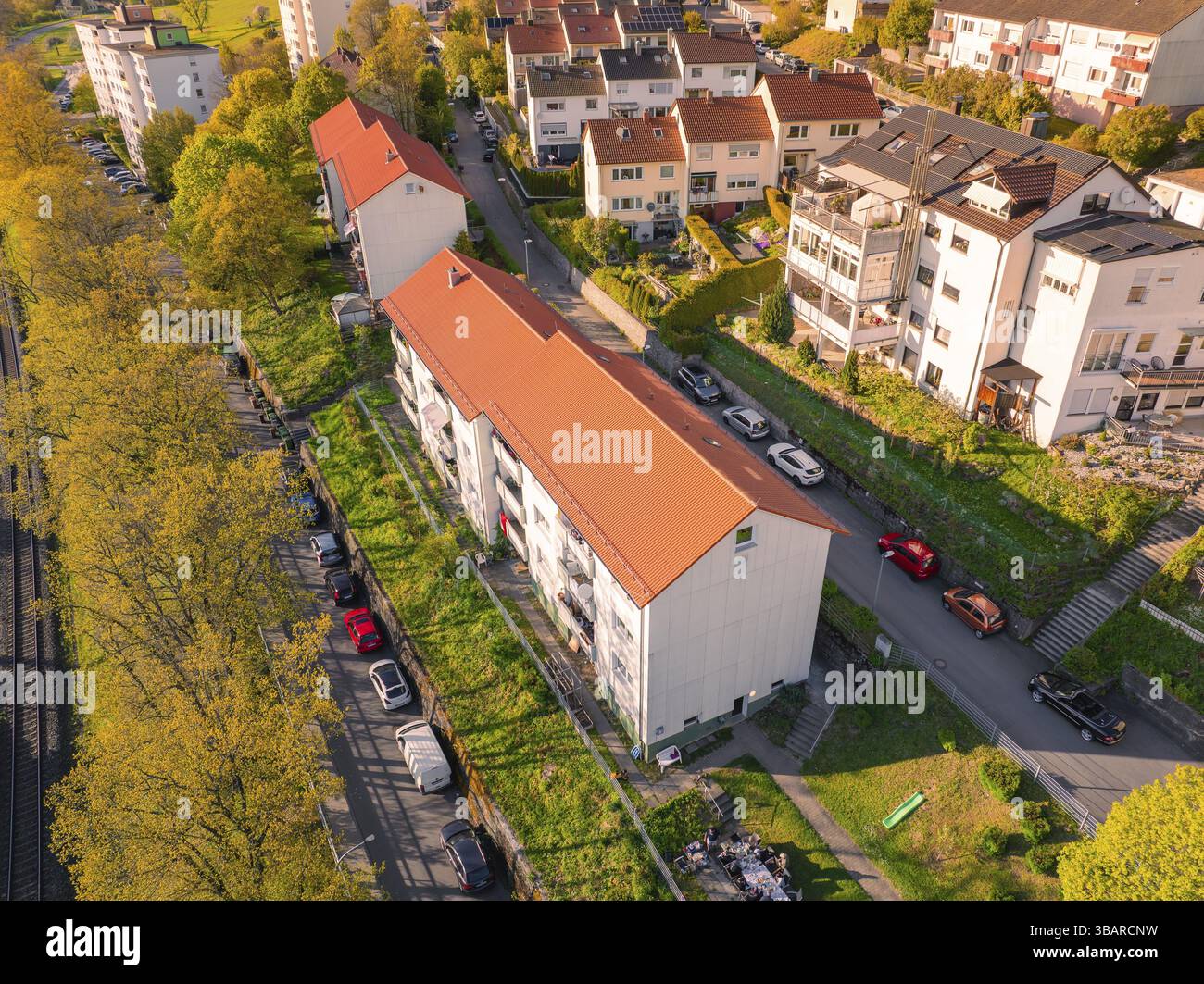 Distinctive apartment blocks hi-res stock photography and images - Alamy