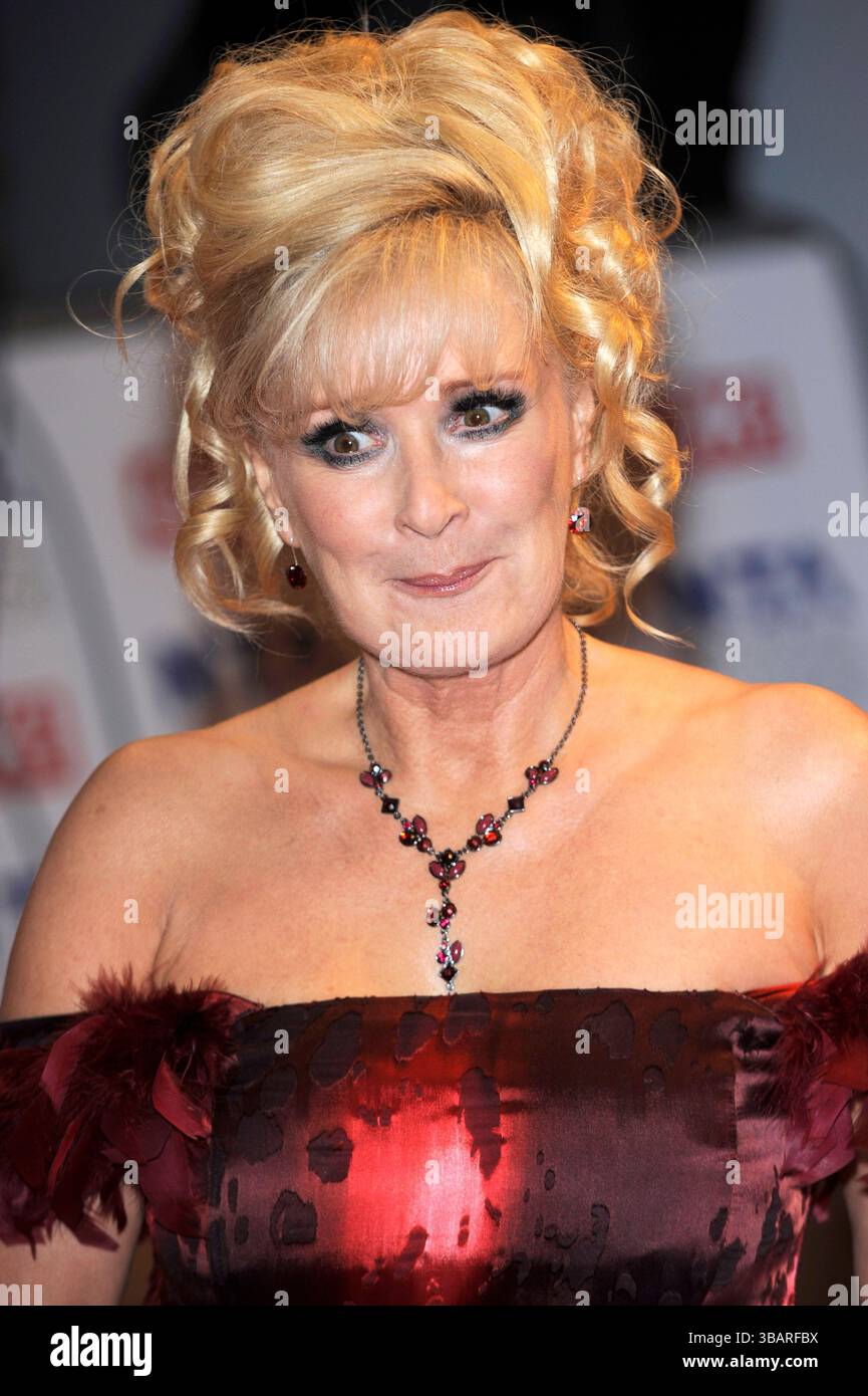 Beverley Callard at the National Television Awards at the O2 Arena in ...