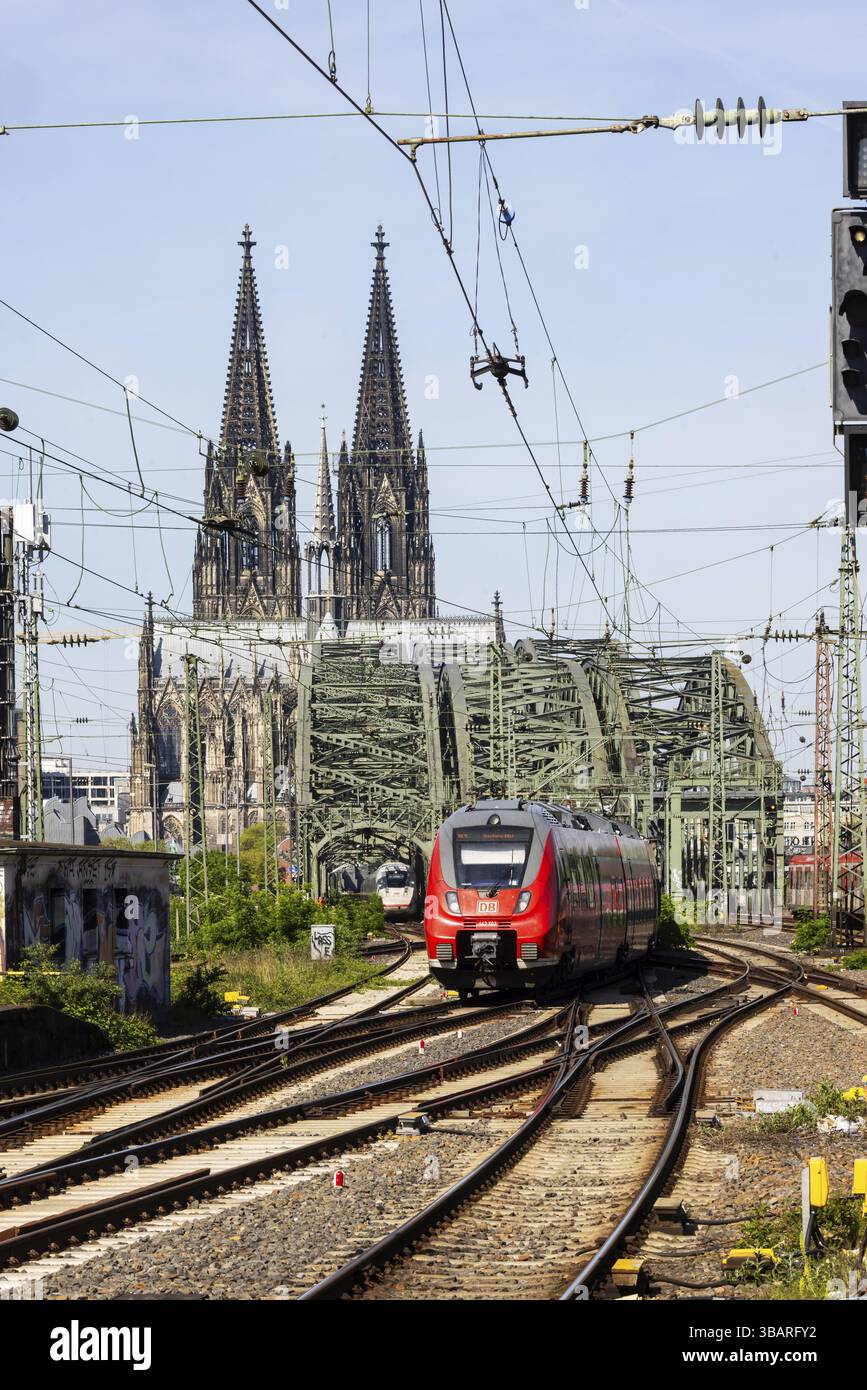 Regional train service operated by Deutsche Bahn between Cologne-Deutz ...